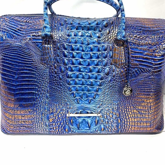 Brahmin | Bags | Bnwt Deepblue Azure Brahmin Weekender | Poshmark